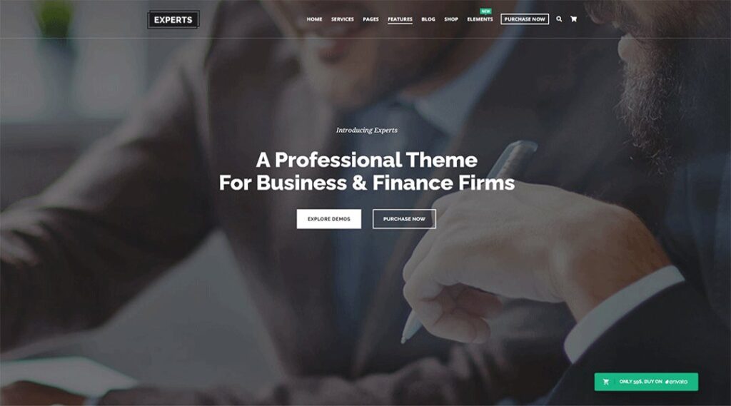 10+ Best Finance WordPress Themes