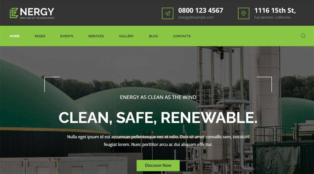 5 Best Solar Energy WordPress Themes