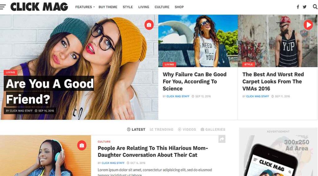 9 Best News WordPress Themes - Blogging Websites
