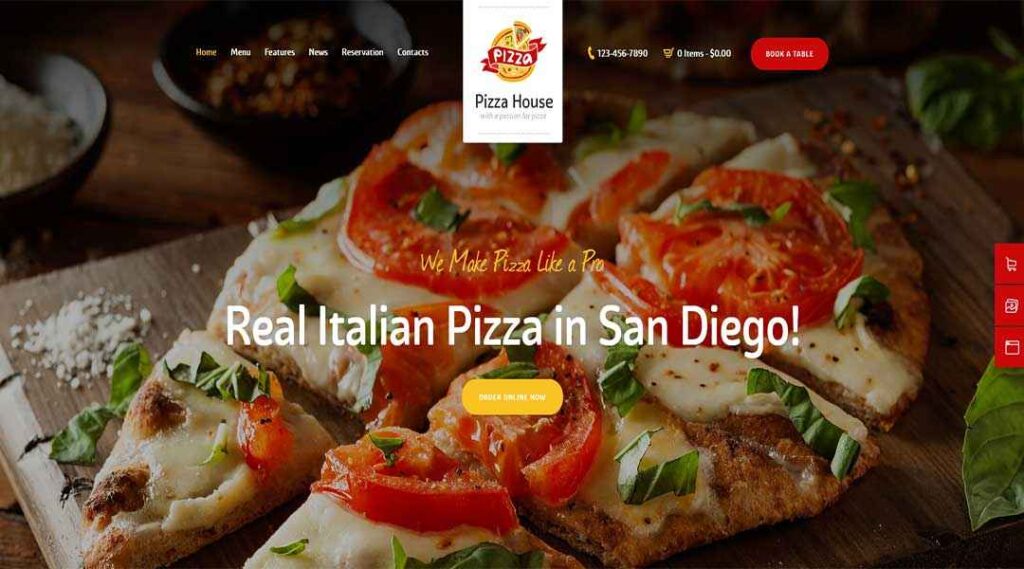 7 Best Pizza WordPress Themes (Unique Design)