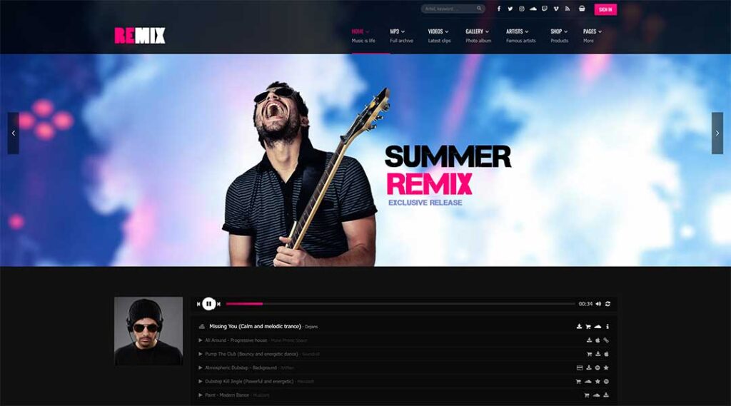 11 Best Music WordPress Themes