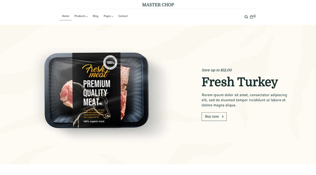 4 Best Shopify Themes For Meat & Food Store